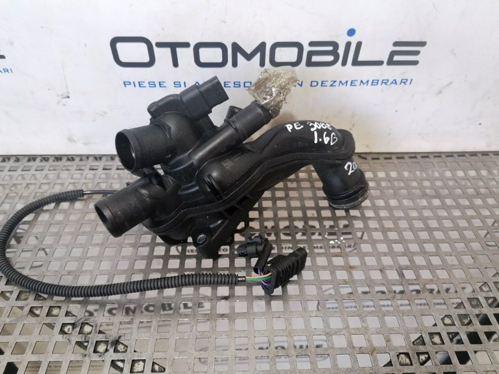 Corp termostat Peugeot 3008 1.6 benzina: V759927580-06 Peugeot 3008 ...